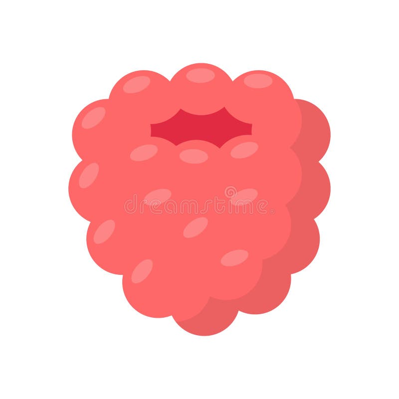 Cute raspberry emoticon stock vector. Illustration of icon - 117593167