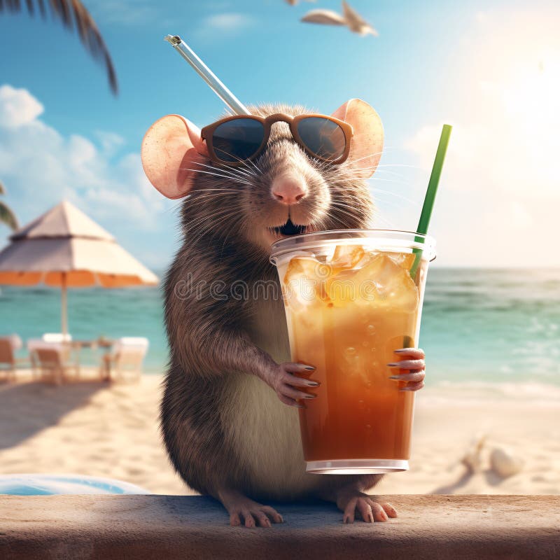 Rat Beach Stock Illustrations – 190 Rat Beach Stock Illustrations ...