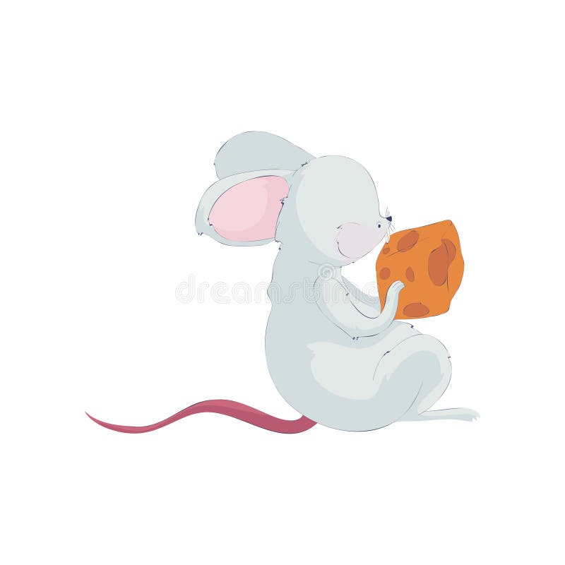 Rat Eating Cheese Stock Illustrations – 246 Rat Eating Cheese Stock ...