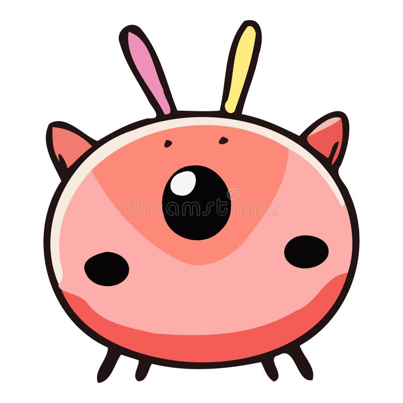 Cute Red Beetle stock vector. Illustration of drawing - 322290538