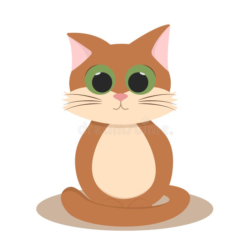 Charming Cartoon Red Cat Character Stock Illustrations – 258 Charming ...