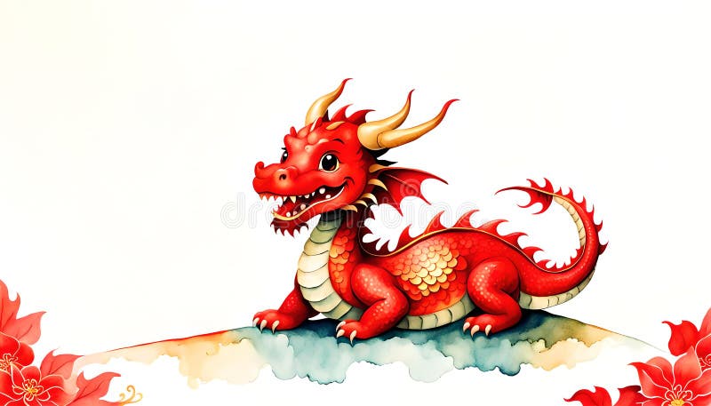 Red Dragon Border Stock Illustrations – 1,945 Red Dragon Border Stock ...