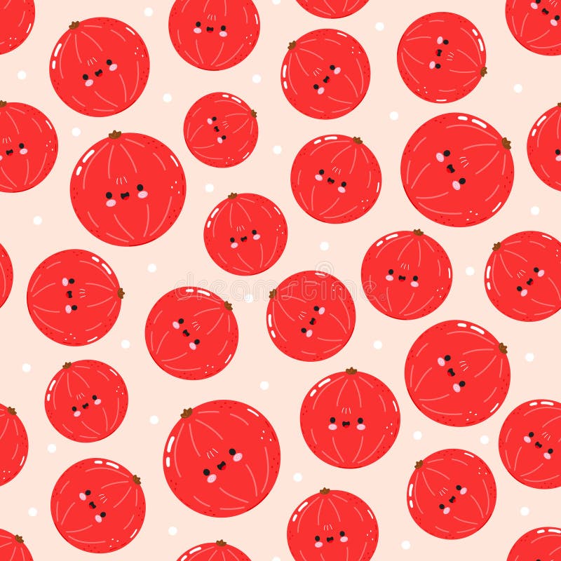 Pink Gooseberry Seamless Pattern Stock Illustrations – 69 Pink ...