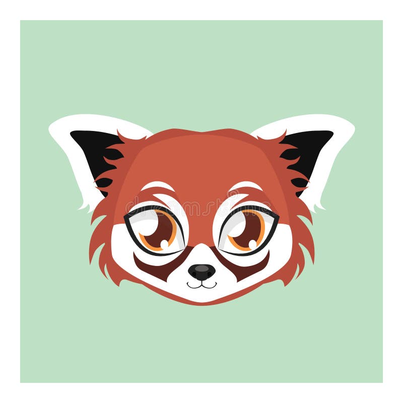 Panda avatar stock illustration. Illustration of face - 45383457