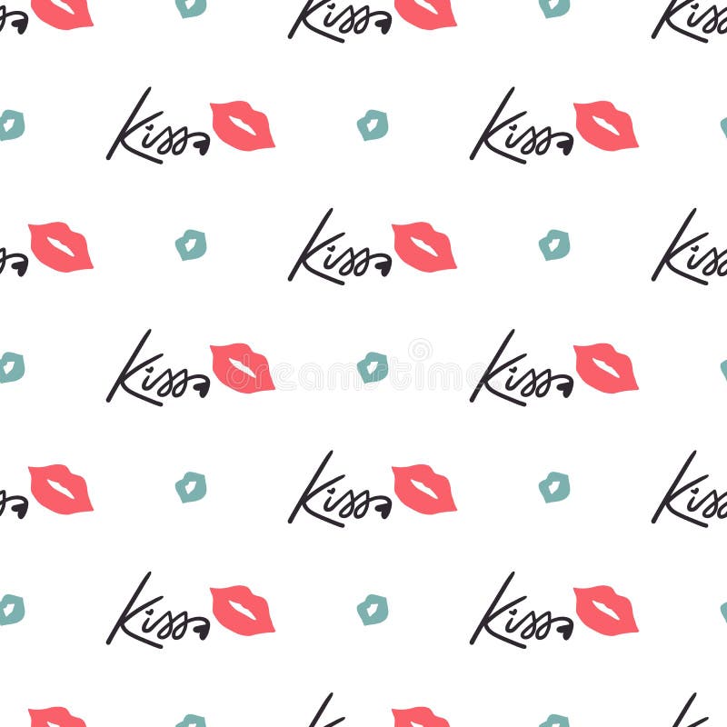 A simple kiss stock illustration. Illustration of sensation - 119540910