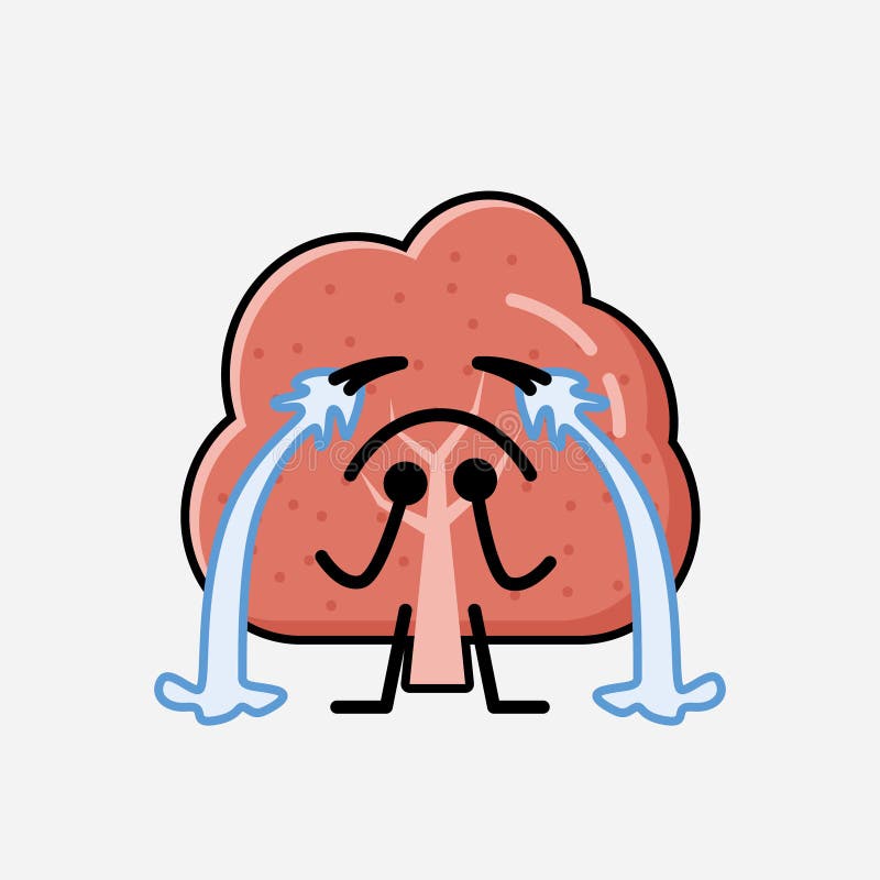 Cute Red Tree Mascot Vector Character in Flat Design Style Stock Vector ...