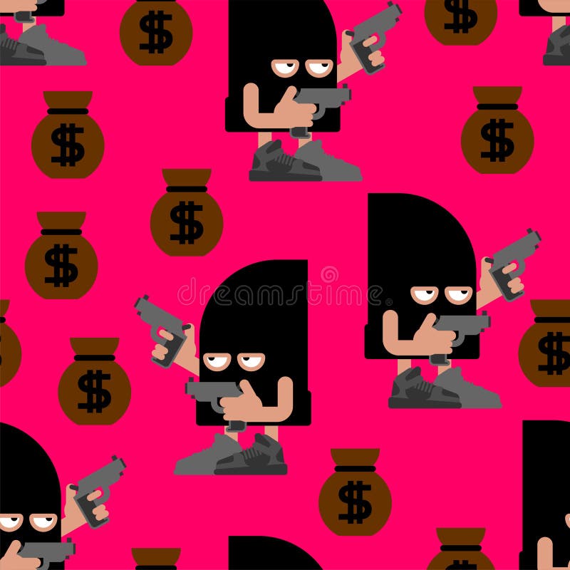Masked Robber Cartoon Stock Illustrations – 418 Masked Robber Cartoon ...
