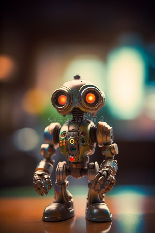 Cute Robot with Sunglasses, Chilling on a Beach Chair with a Cocktail ...