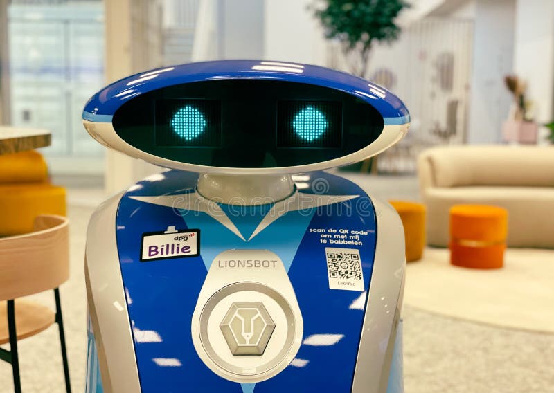 Cute robot editorial image. Image of eyes, lionsbot - 246232250