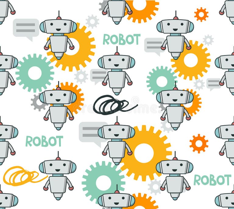 Kids Cyber Pattern Stock Illustrations – 129 Kids Cyber Pattern Stock ...