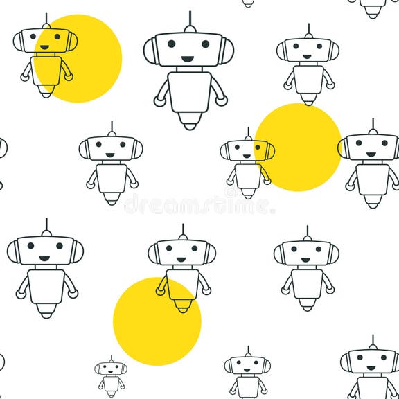 Kids Cyber Pattern Stock Illustrations – 126 Kids Cyber Pattern Stock ...