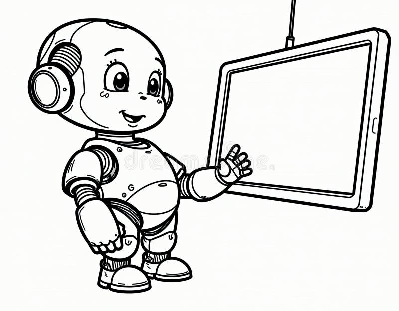 Tablet Coloring Stock Illustrations – 787 Tablet Coloring Stock ...