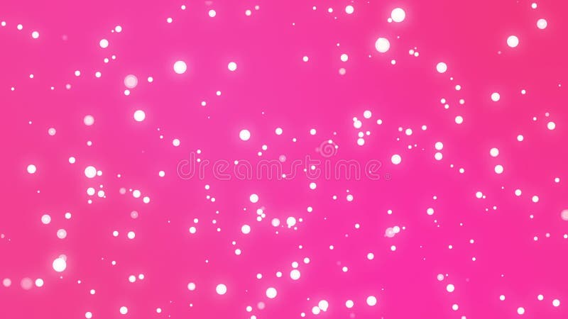 Cute Romantic Pink Background with Sparkling Light Particles Stock ...