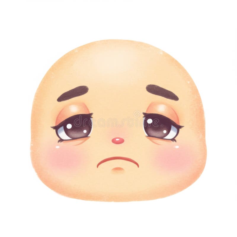 Round Sad Face Stock Illustrations – 6,248 Round Sad Face Stock ...
