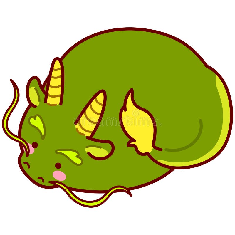 Round Cute Dragon Stock Illustrations – 327 Round Cute Dragon Stock ...