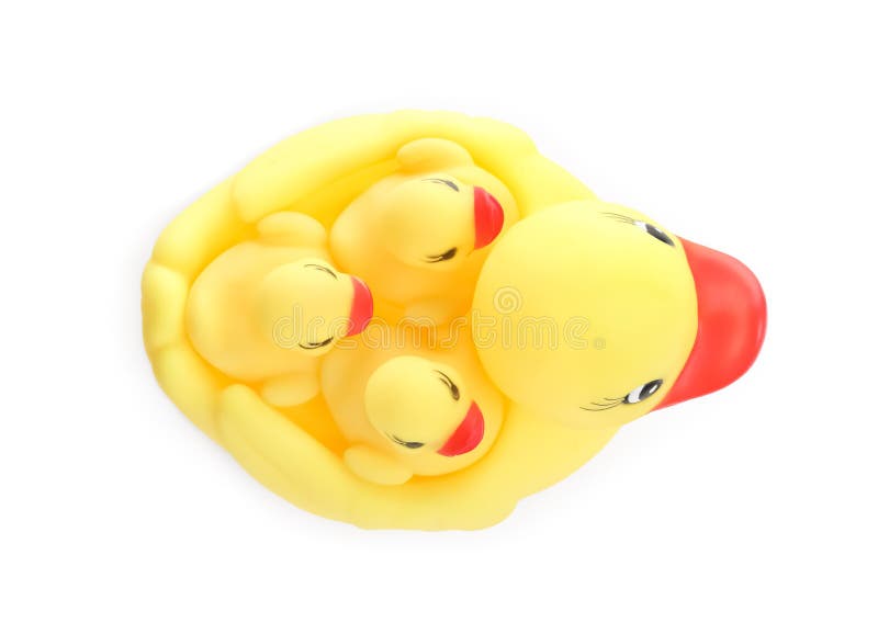 Cute Rubber Ducks Born Different Stock Image - Image of funny ...