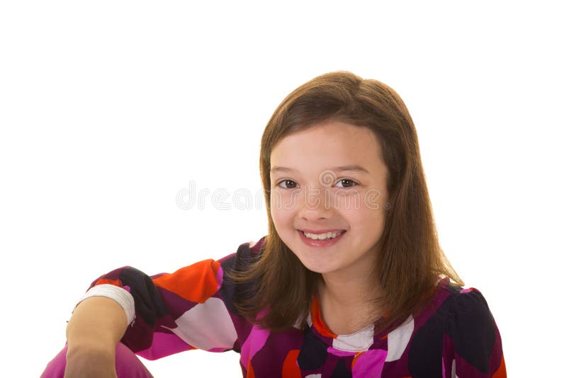 Cute school aged child stock image. Image of model, cute - 55828757