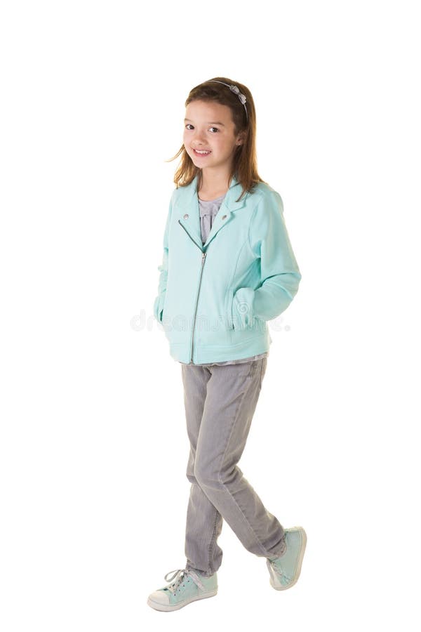 Cute school aged child stock image. Image of shirt, casual - 55442935