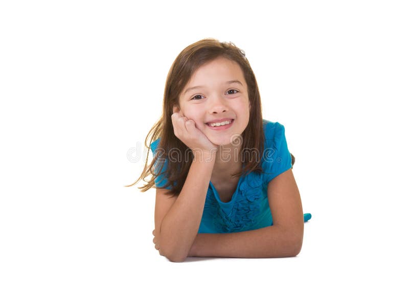 Cute school aged child stock photo. Image of beautiful - 55442990
