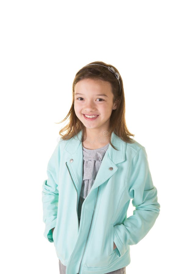 Cute school aged child stock photo. Image of posing, confident - 55828792