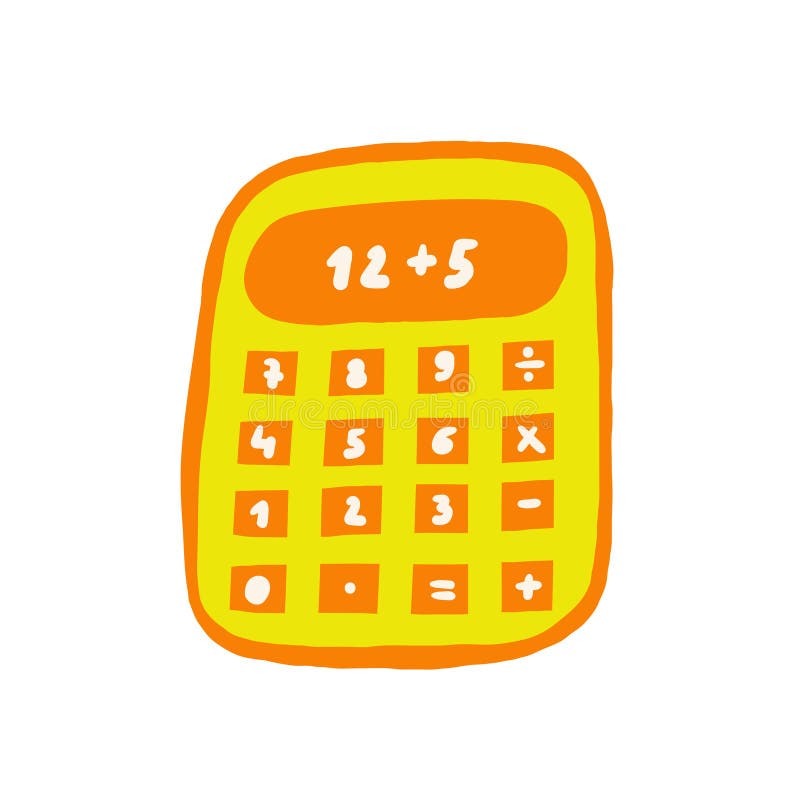 Cute Science Theme Composition, Postcard Stock Vector - Illustration of ...