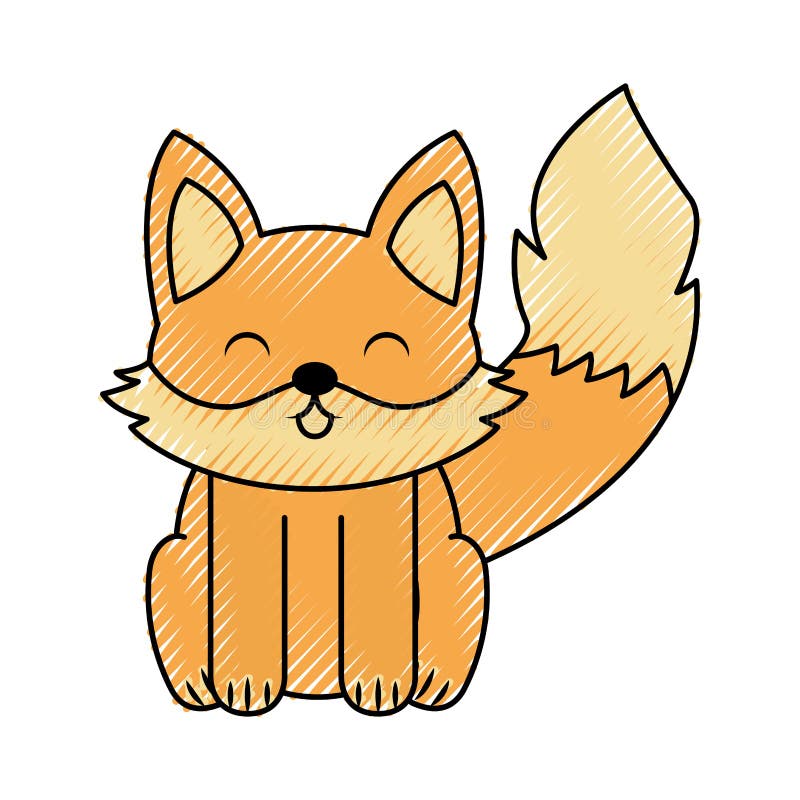 Scribble Fox Stock Illustrations – 185 Scribble Fox Stock Illustrations ...
