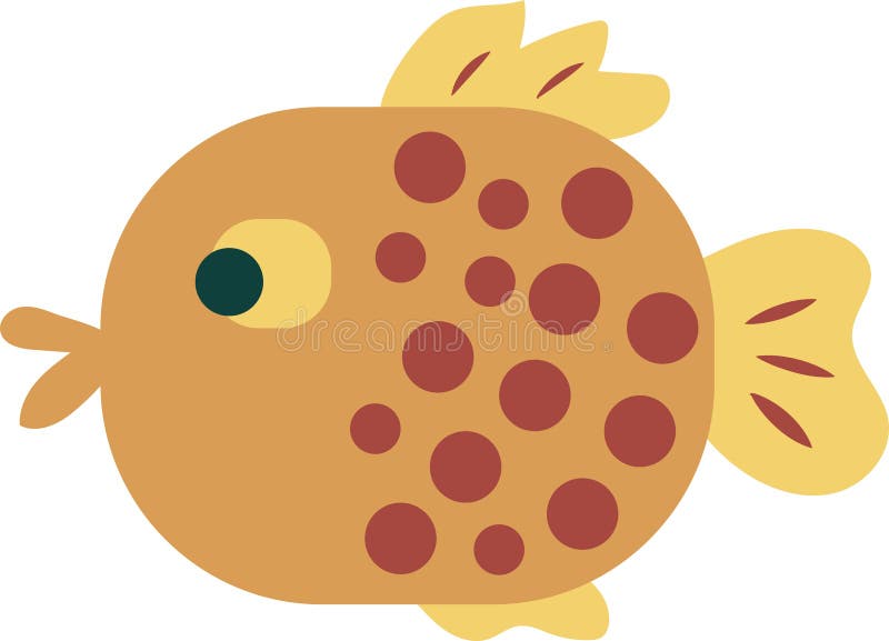 Cute Sea Crab Sealife Character Illustration Graphic Element Stock ...