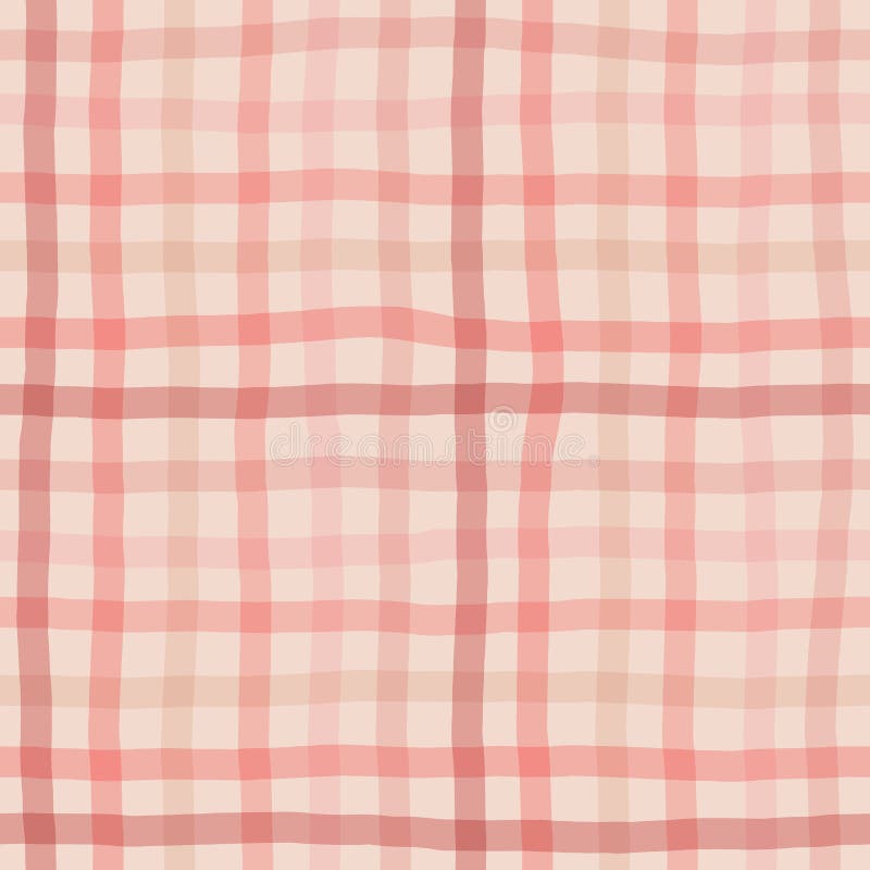 Cute Seamless Abstract Checkered Pattern. Vector Pastel Background ...