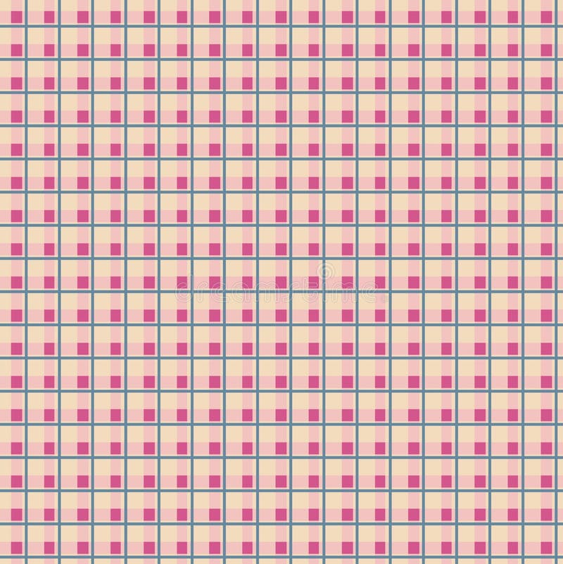 Cute Seamless Cell Geometric Colorful Pattern for Textile Stock Vector ...