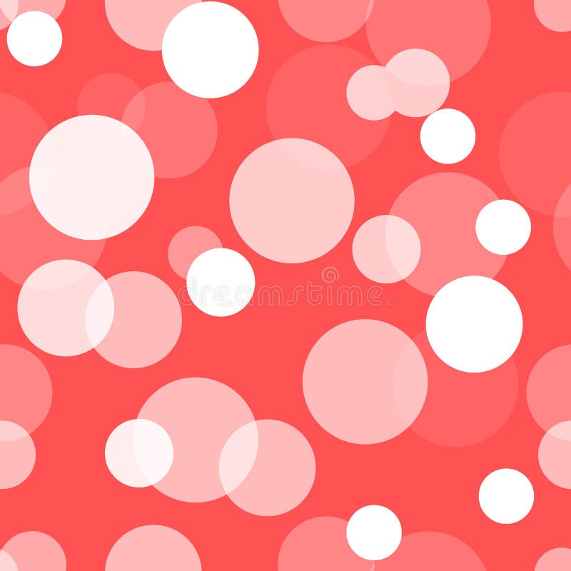 Cute Seamless Circle Pattern. Stock Vector - Illustration of ornament ...