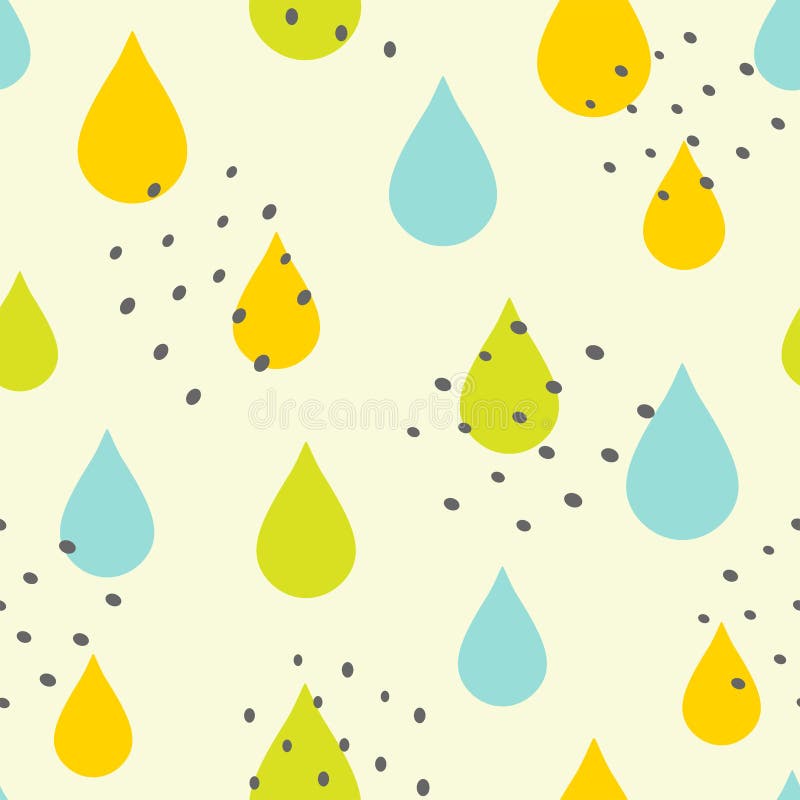 Small Raindrops Stock Illustrations – 139 Small Raindrops Stock ...
