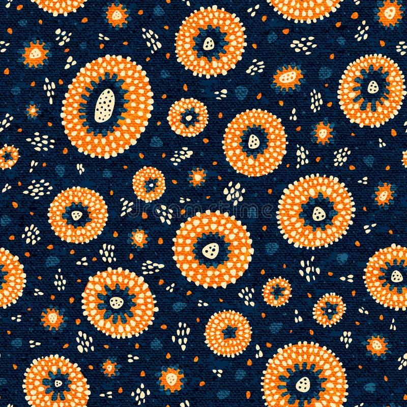 Cute Seamless Pattern for Textile. Doodle Style Ornament. Grunge ...