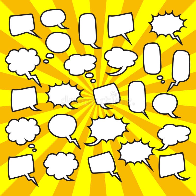 Balon Speak Stock Illustrations – 31 Balon Speak Stock Illustrations ...