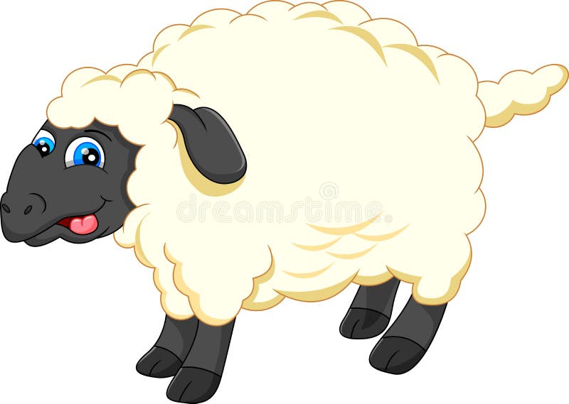 Cartoon Female Sheep Stock Illustrations – 774 Cartoon Female Sheep ...