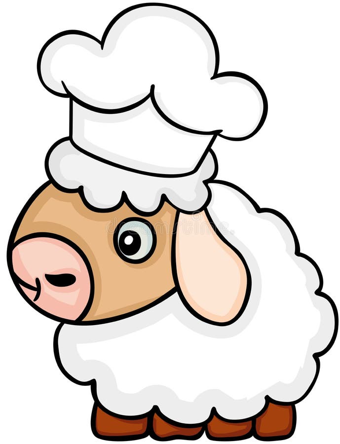 Cartoon Cooking Sheep Stock Illustrations – 205 Cartoon Cooking Sheep ...