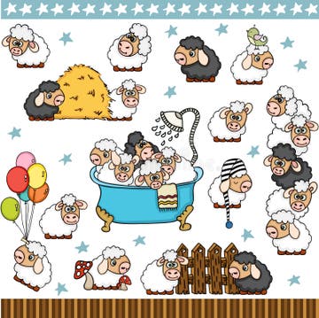 Bath Sheep Stock Illustrations – 104 Bath Sheep Stock Illustrations ...