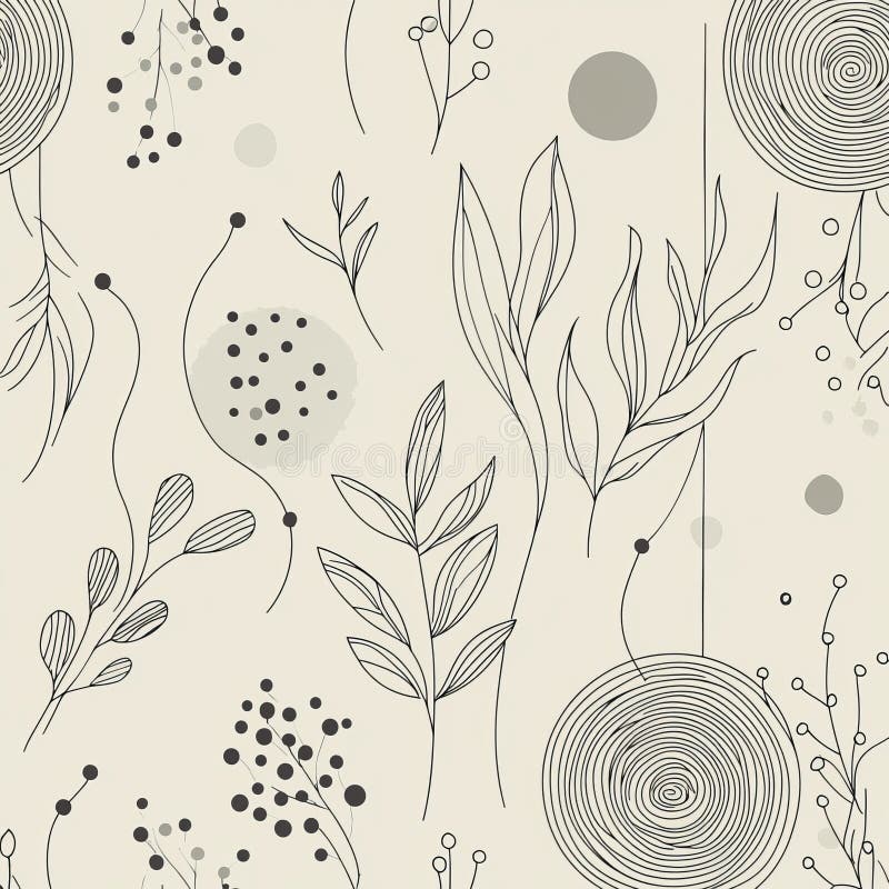 Cute Simple Nature Background for Prints, Textures, Fabric and Web ...