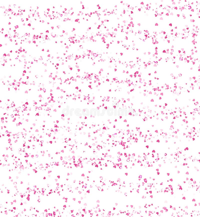 Cute Simple Pattern Hearts Valentines Day Pink Background Packaging ...