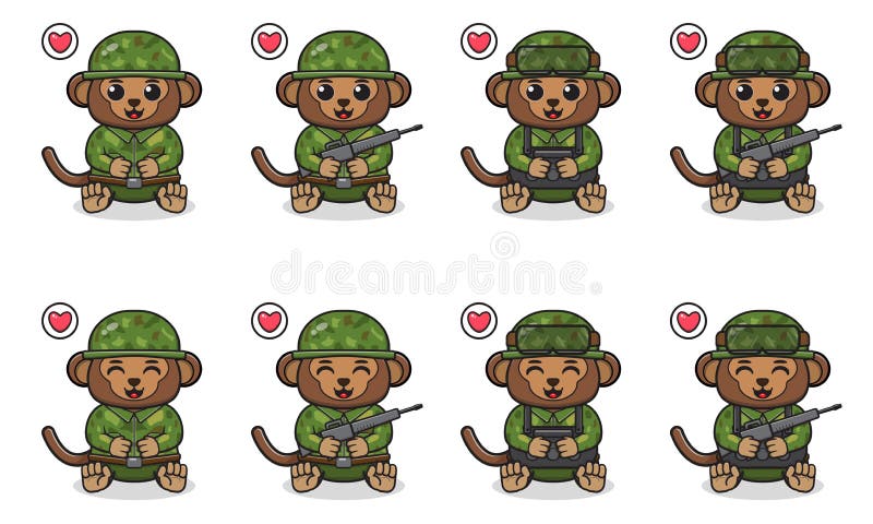 Chimp Soldier Stock Illustrations – 35 Chimp Soldier Stock ...