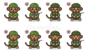 Chimp Soldier Stock Illustrations – 35 Chimp Soldier Stock ...