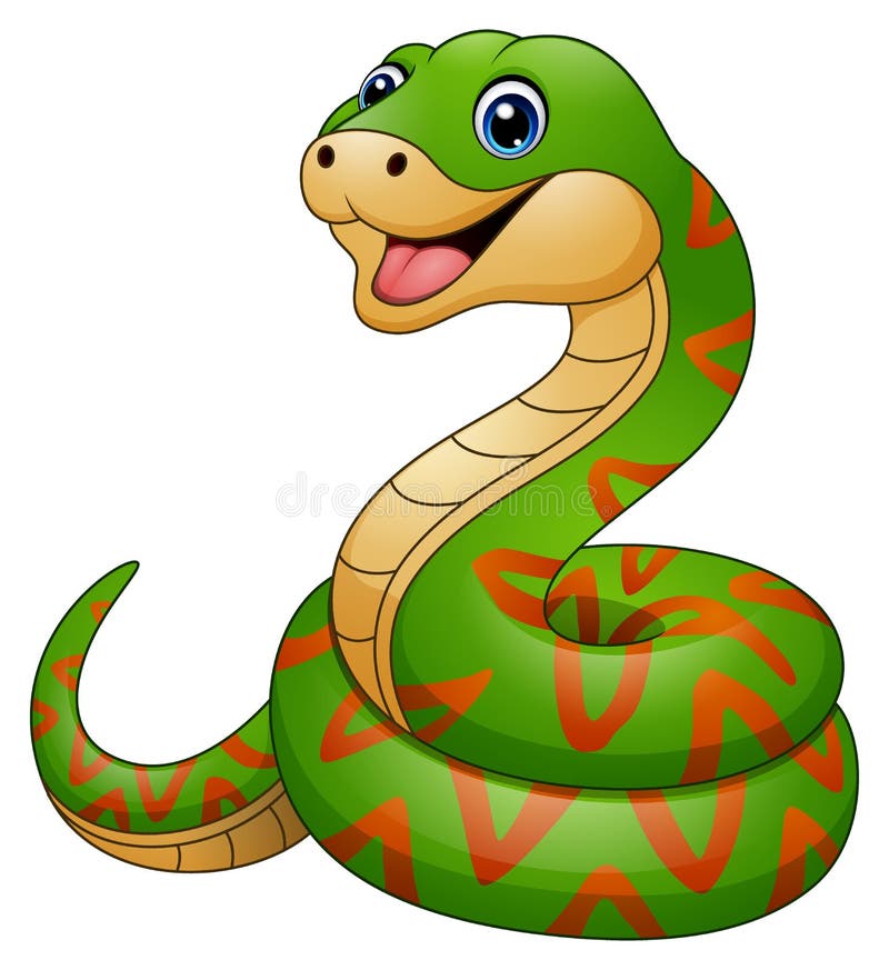 Cute skeleton cartoon stock vector. Illustration of serpent - 99344278