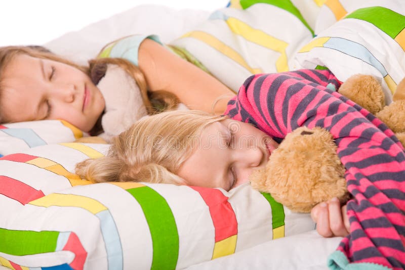 Cute Sleeping Children Picture. Image: 6885402