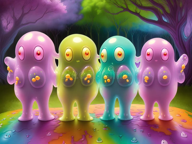 Slime Ghosts Stock Illustrations – 137 Slime Ghosts Stock Illustrations ...