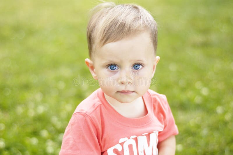 Cute small boy on vacation stock image. Image of summer - 41661741
