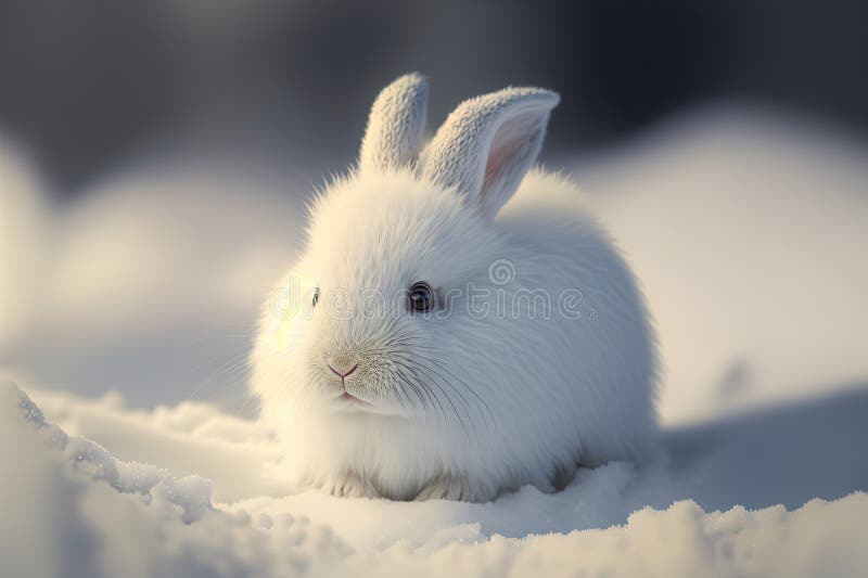 Baby Snowshoe Rabbit