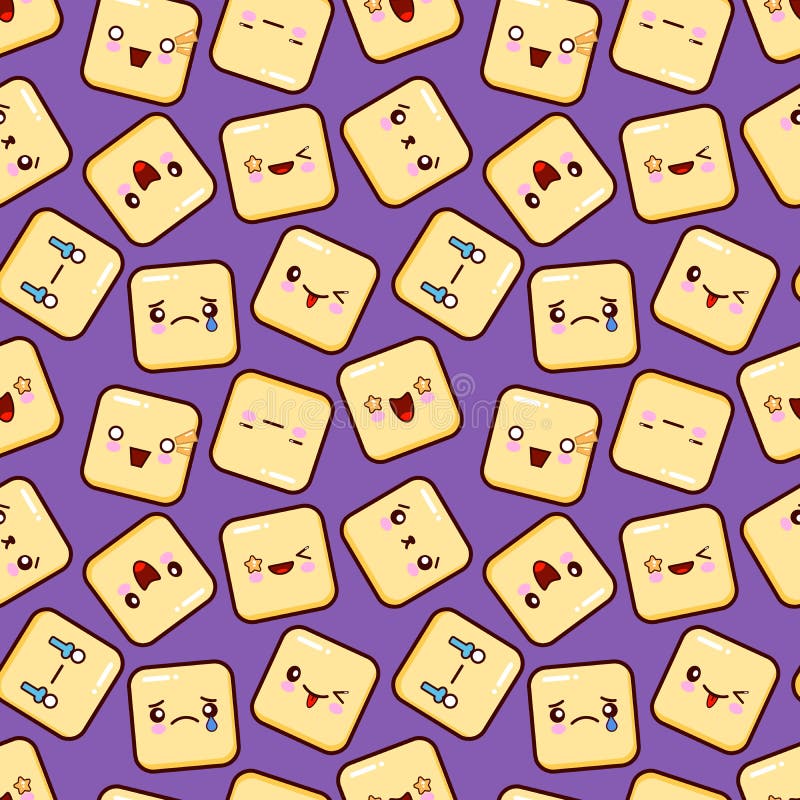 Smiley Face Seamless Pattern Pattern on White Background. Emoticons ... Smiley Face Seamless Pattern Pattern on White Background. Emoticons ...