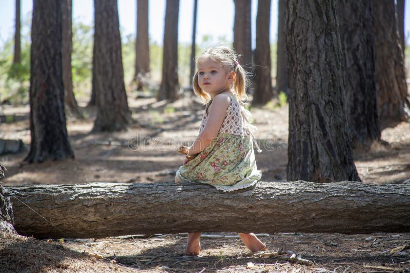 She is Cute, Smiling Blond Girl Stock Image - Image of happiness ...