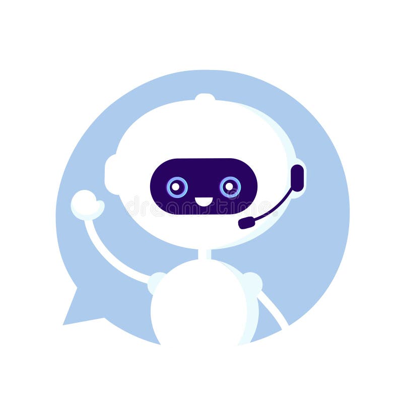 Cute Robot Chat Bot Face Emotion Character Stock Vector - Illustration ... Cute Robot Chat Bot Face Emotion Character Stock Vector - Illustration ...