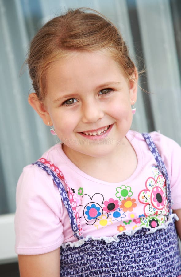 Cute smiling girl stock image. Image of expression, lovely - 10468767