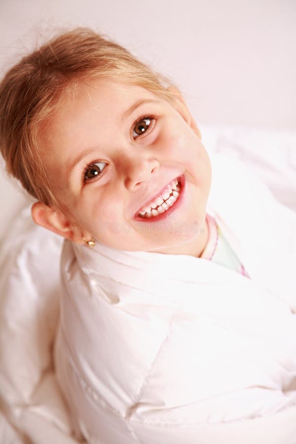 Cute smiling girl stock image. Image of person, expression - 7075613